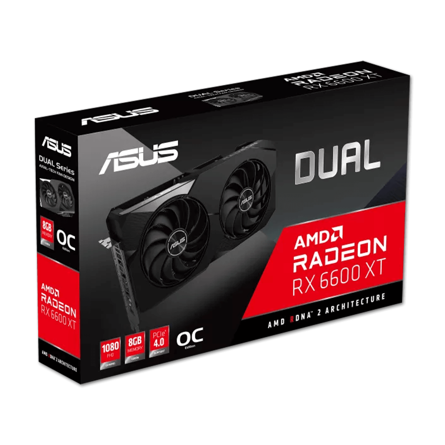 ASUS DUAL RADEON RX 6600 XT OC Edition 8GB GDDR6 (การ์ดจอ) | NextStep ...