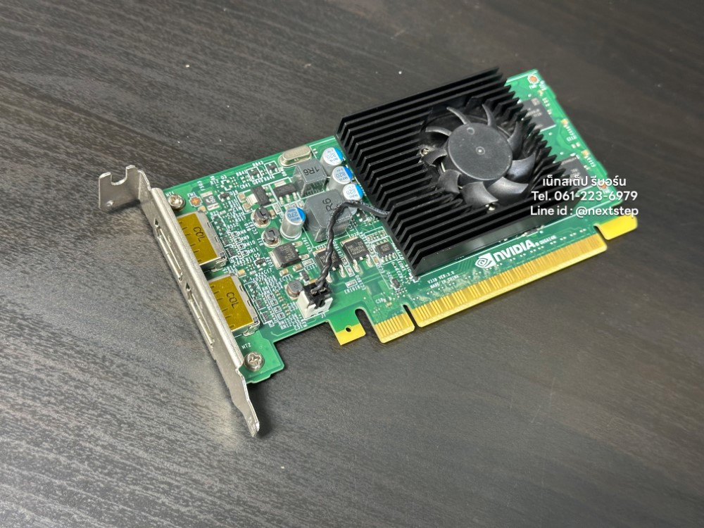 (มือสอง) การ์ดจอ Nvidia GeForce GT 730 2GB GDDR5 64Bit การ์ดจอ Low ...